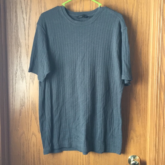 Axist | Shirts | Axist Dark Gray T Shirt Ribbed | Poshmark